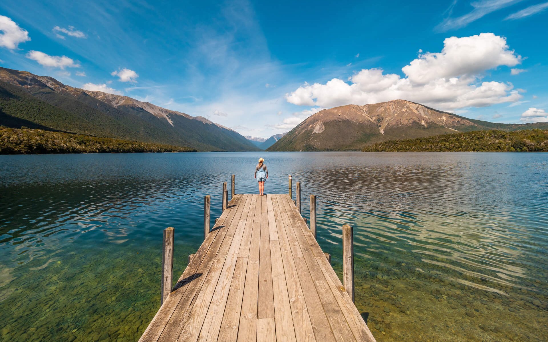 Lake Rotoiti jetty